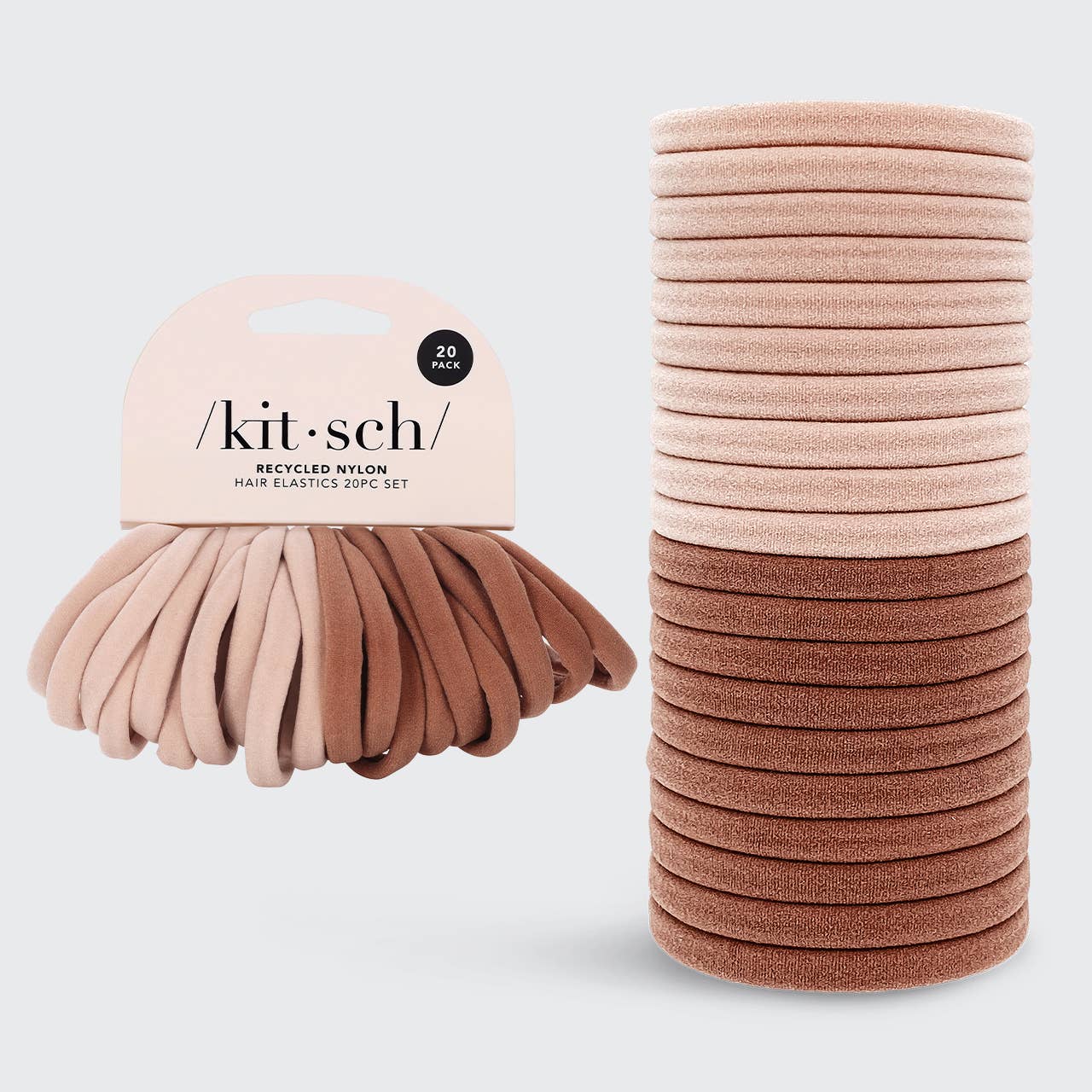 Eco-Friendly Nylon Elastics 20pc set - Blush – SALT + GROVE